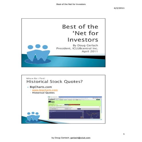 Best of the 'Net for Investors | PDF