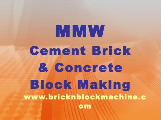 GiantLin block machine catalogue 2018 | PPT