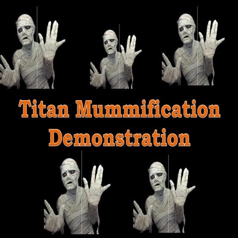 2011 mummification demonstration | PPT