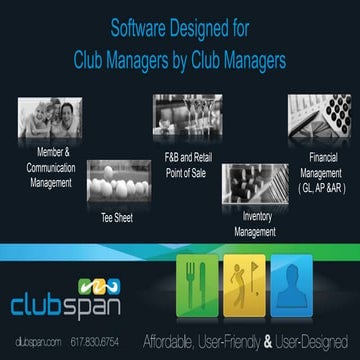 Clubspan Club Management Software | PPTX