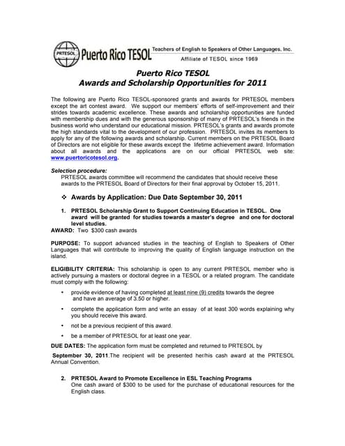 PRTESOL-Gram Spring 2009 | PDF