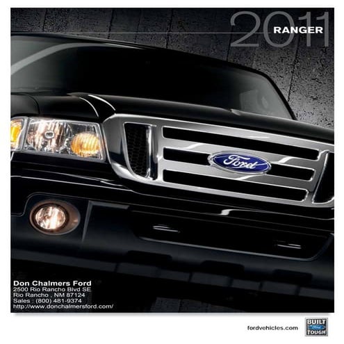 2011 Don Chalmers Ford Ranger Albuquerque NM | PDF