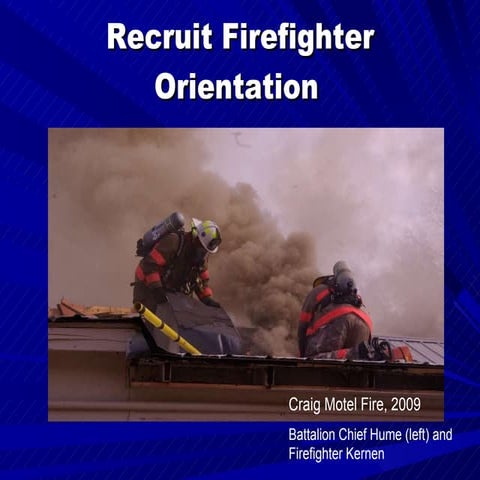 Craig Fire RIT Training | PPTX