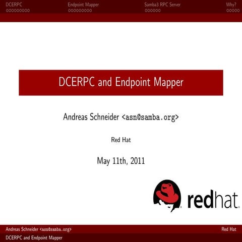 DCERPC and Endpoint Mapper | PDF