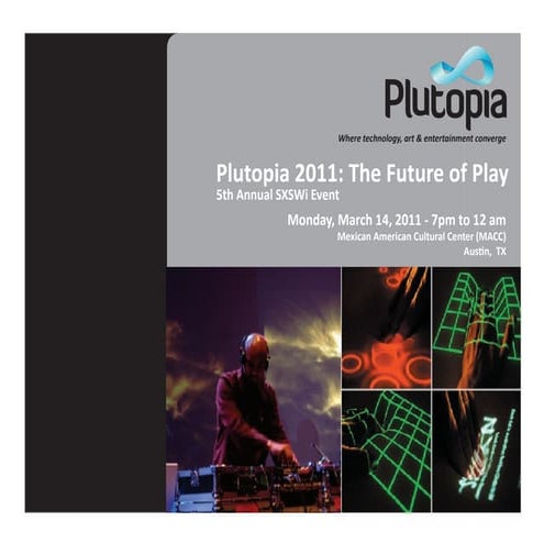 Plutopia 2011: Sponsorship Presentation | PDF