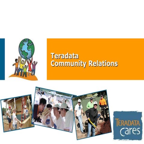 2011 Teradata Cares Overview | PPT