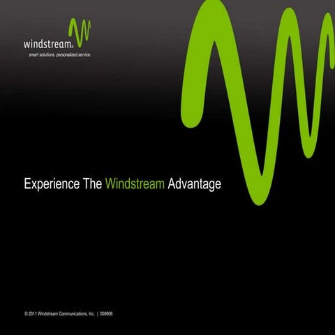 2011 Windstream Overview | PPT