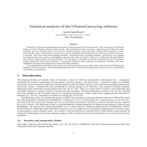 2012 04-16-ultrasurf-analysis | PDF