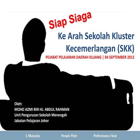 Siap siaga ke arah skk | PPTX