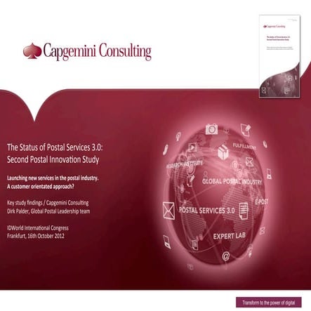 2012 10-16 idc world - postal innovation - dirk palder - launching new ...