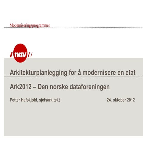 Mål og resultatstyring - fornying og forenkling av offentlig sektor ...