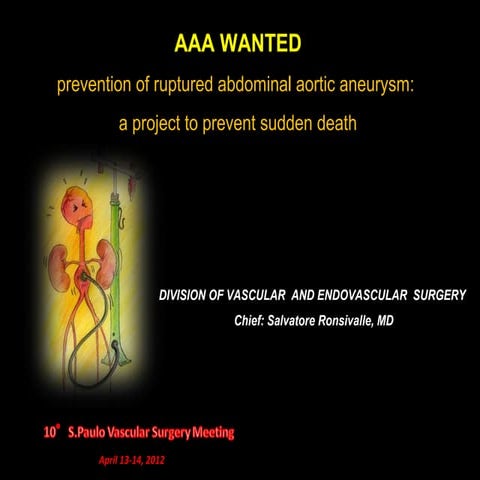 AAA Screening Saves Lives | PPT