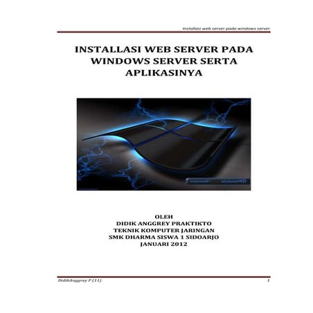 Konfigurasi web server | PPT