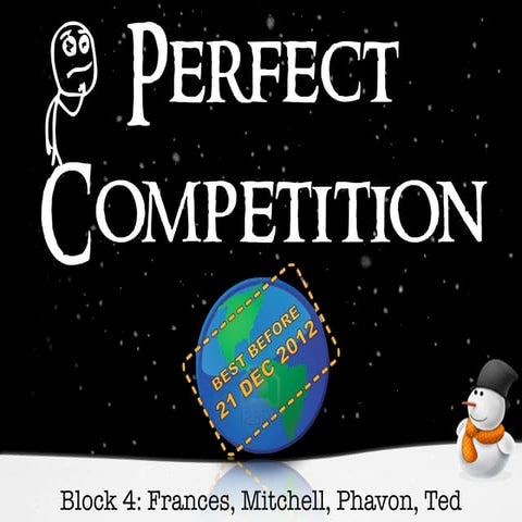Perfect Competition | PPT