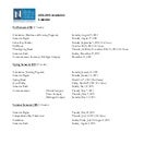 2012-2013 Academic Calendar