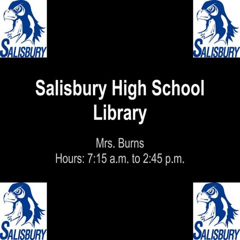 Middle School Library Orientation | PPT