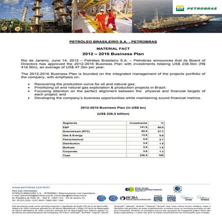 2012-2016 Business Plan | PDF