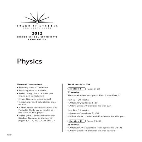 2012 hsc-exam-physics | PDF
