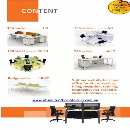 Absolute Office Interior Product Catalogue | PDF
