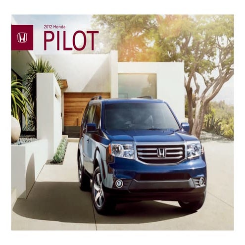 2012 Honda Pilot | PDF