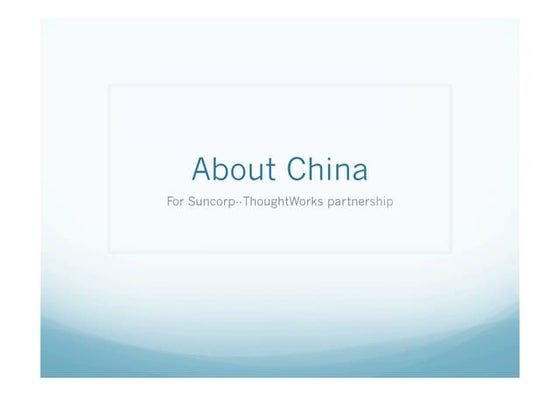 The Chinese Culture | PPT