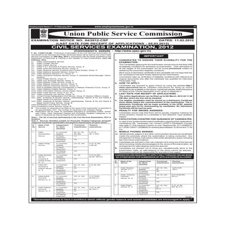 2012 upsc-civil-services-preliminary-examination-notification | PDF