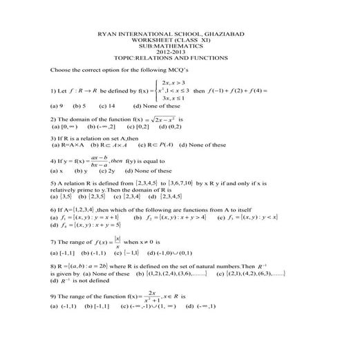 20120523123639 Relationsfunctionsclass 11 Doc