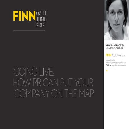 Going live | PDF