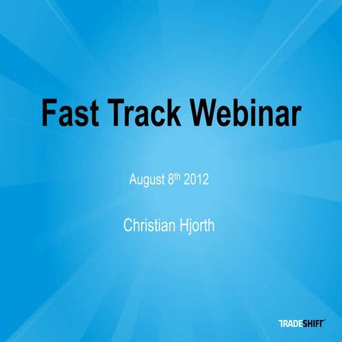 Fast Track Webinar | PPTX