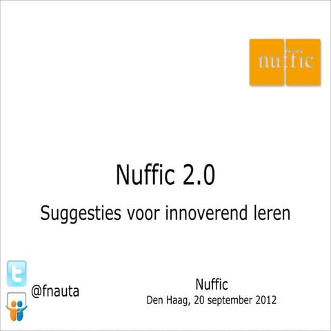 20120920 nuffic | PPT