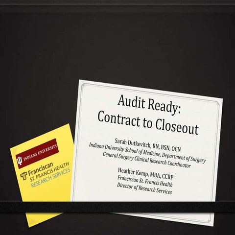 SPOOS -- the Do's and Don't's of Significant Payments of Other Sorts | PDF