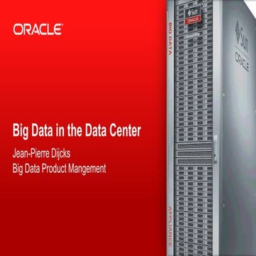 2012 09 Oracle bigdata_architecture | PPT