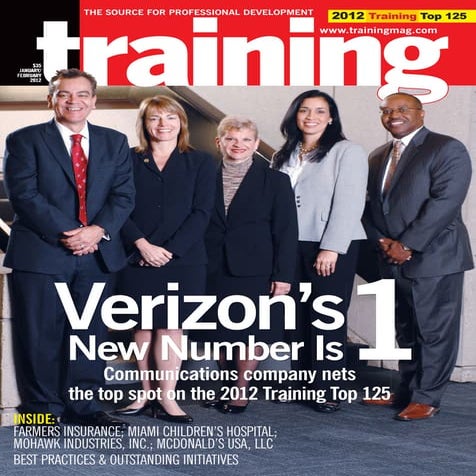 [Trainingmag 2012/1-2] Verizon's new number is 1 | PDF