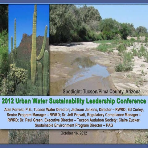 SPOTLIGHT: TUCSON / PIMA COUNTY, ARIZONA | PPTX