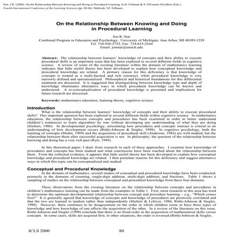 20121020121032 knowing and doing | PDF