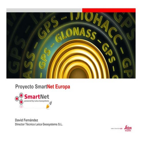Características y servicios Leica Smartnet Europa | PDF