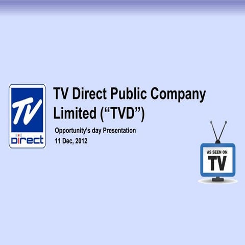 TVD Oppday Q3/55 | PPT