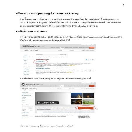 wordpress-nextgen-gallery | PDF