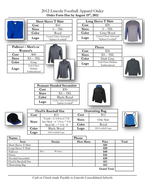 Lincoln Railsplitter High School Football presentations