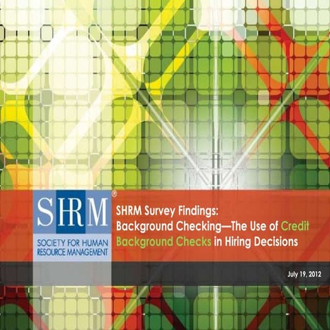 Background Checking—The Use of Credit Background Checks in Hiring ...