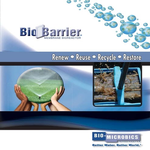 BioBarrier Membrane Bioreactor brochure | PDF | Biotech and Biomedical ...
