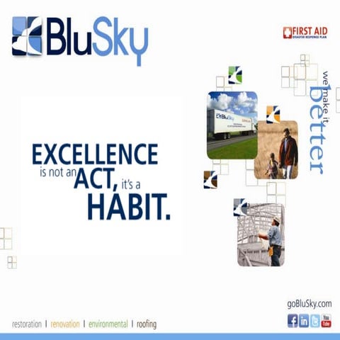 2012 Blu Sky General Powerpoint | PPTX
