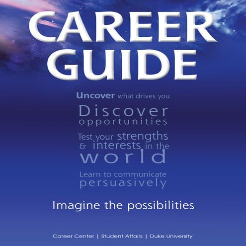 2012-2013 Career Guide | PDF