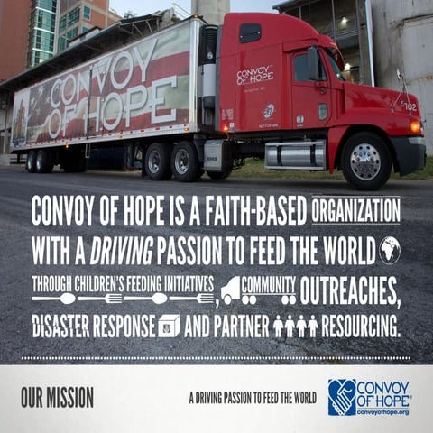 Convoy of Hope Overview - 2012 | PDF