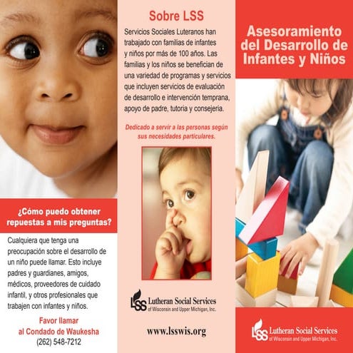 Developmental Screening & Support Brochure Spanish | PDF