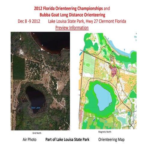 2012 12 08 Florida Orienteering Championships | PDF