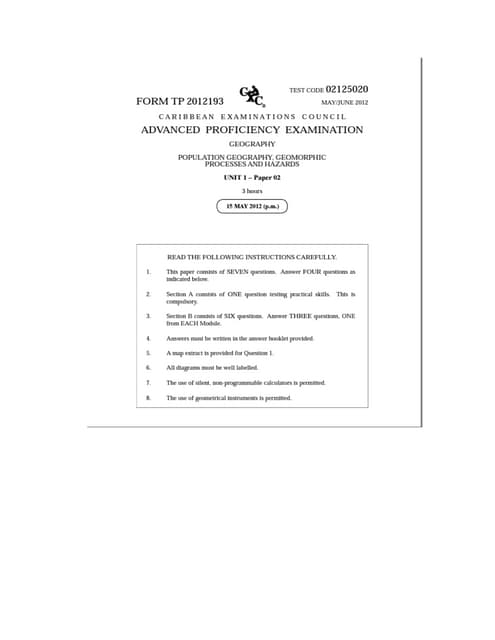 Information Technology CSEC~January 2019 P1 (1). Past Paper | PPT