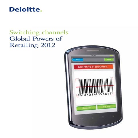 2012 global powers of retailing deloitte | PDF
