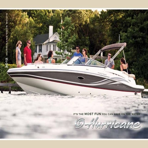 2012 Hurricane Boat Brochure | PDF