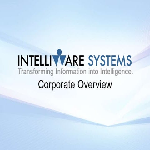 2012 IWS Corporate Overview Updated 27 Sept 12 | PPTX
